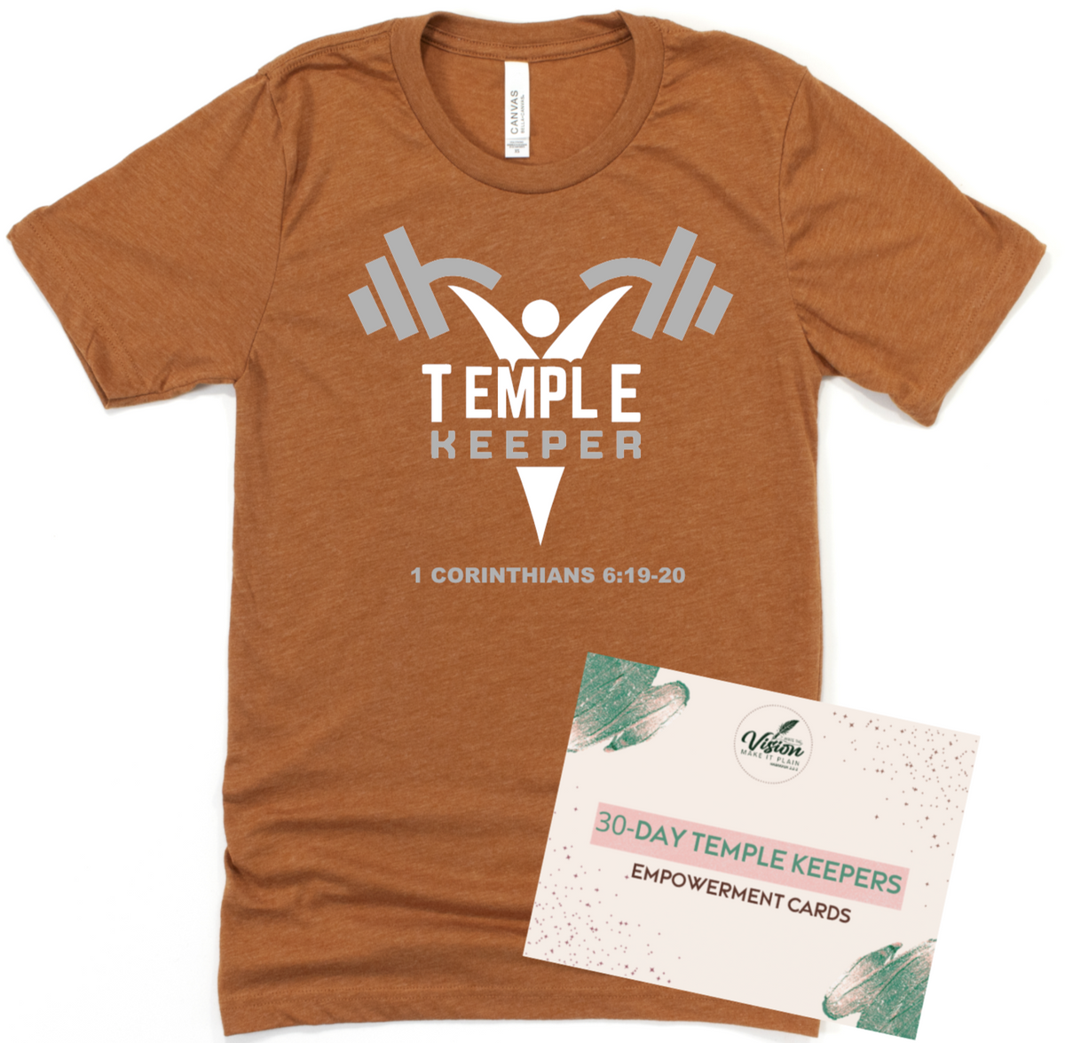 **NEW**TEMPLE KEEPER BUNDLE DESIGN A TEE & EMPOWERMENT CARDS – Lyfe's Tees